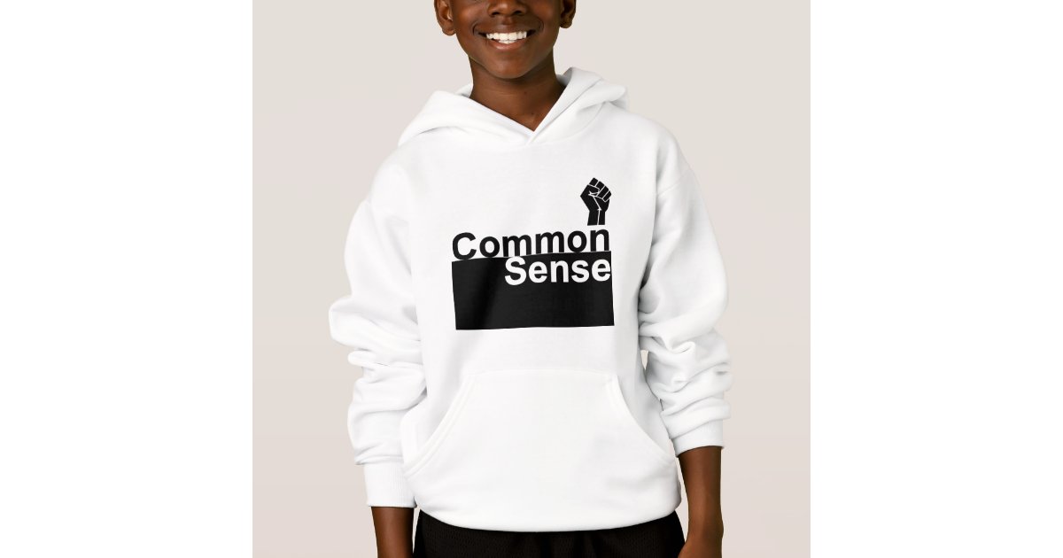 Common Sense 1 Hoodie | Zazzle