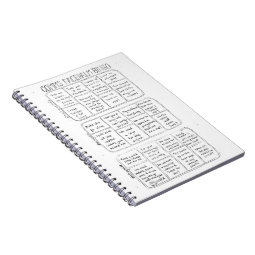 Comms Facepalm Bingo Notepad Notebook | Zazzle