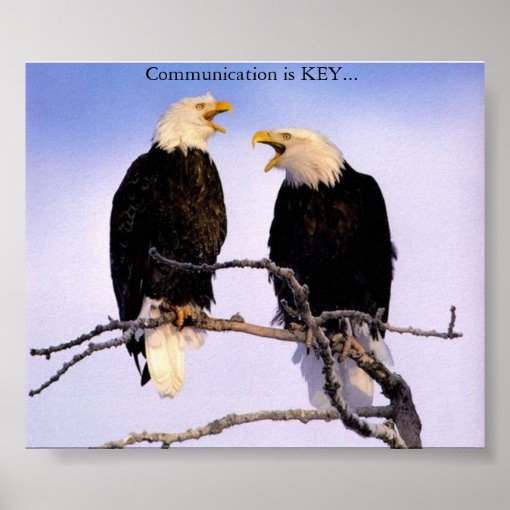 Communication is KEY... Poster | Zazzle