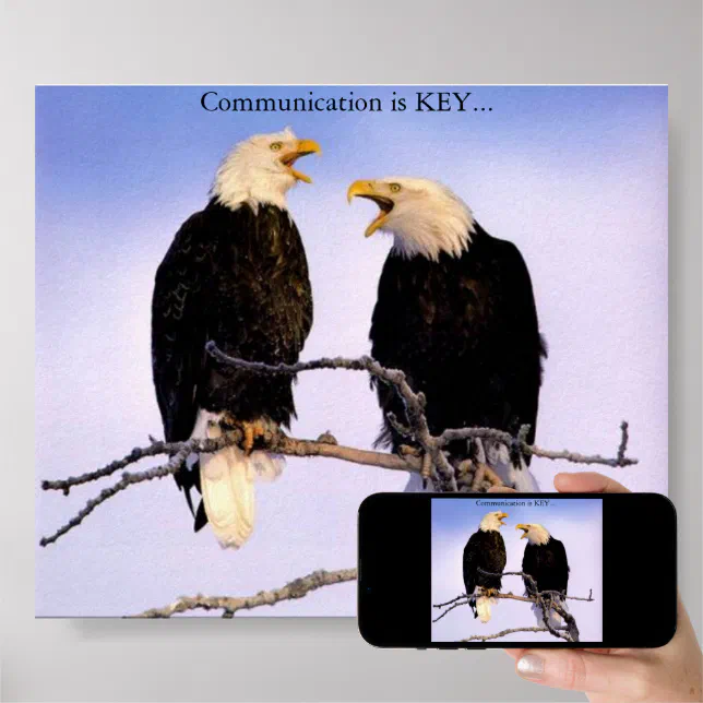 Communication is KEY... Poster | Zazzle