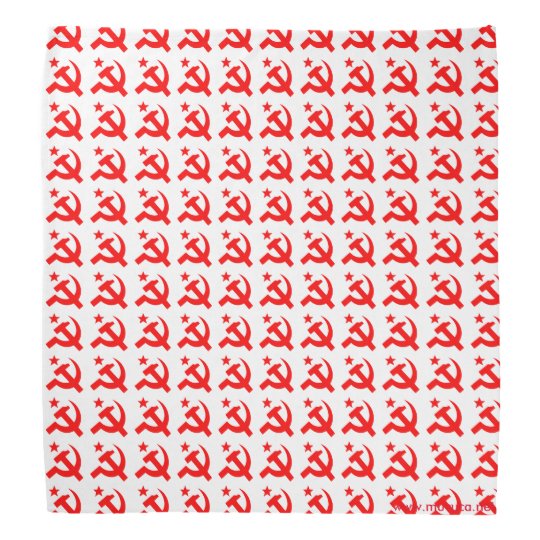 Communism sign of hammer bandana | Zazzle.com