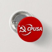 Communist Party (CPUSA) Button | Zazzle