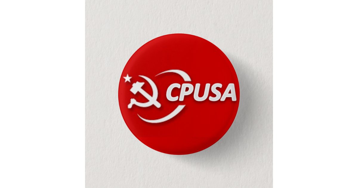 Communist Party (CPUSA) Button | Zazzle