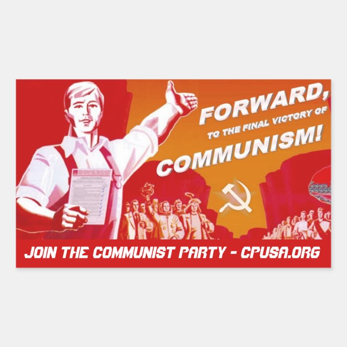 Communist Party Sticker | Zazzle.com