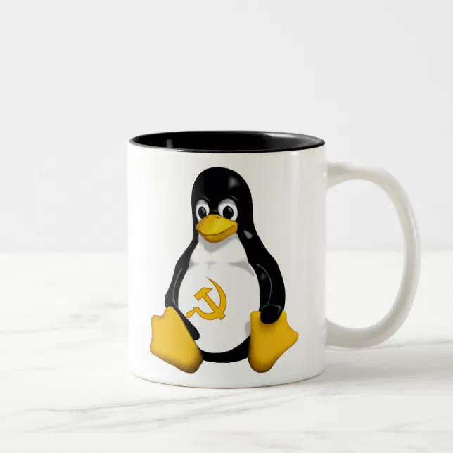 Communist Penguin ( Linux ) Coffee Mug | Zazzle