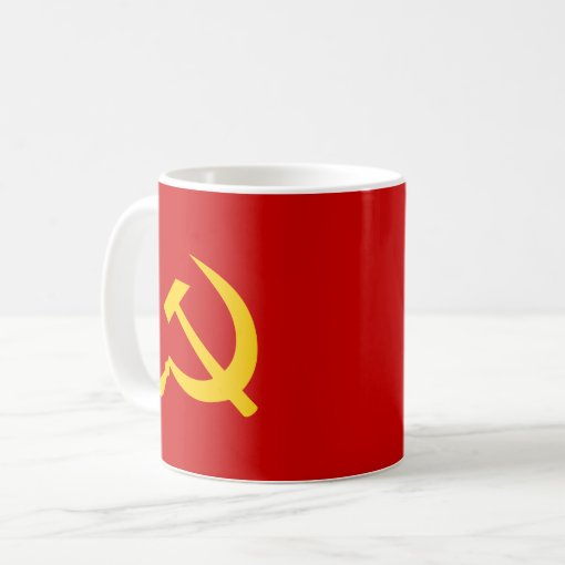 Communist USSR Russian Hammer and Sickle Coffee Mug | Zazzle