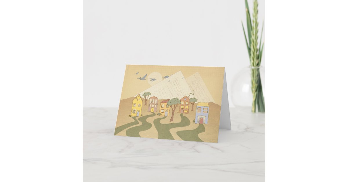 Community greeting card | Zazzle