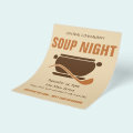 Community Soup Night custom flyer | Zazzle