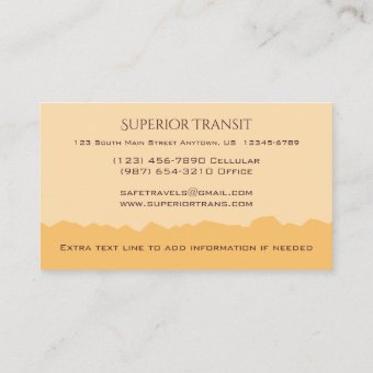 Commuter Train Crossing Bridge in Western Mountain Business Card | Zazzle