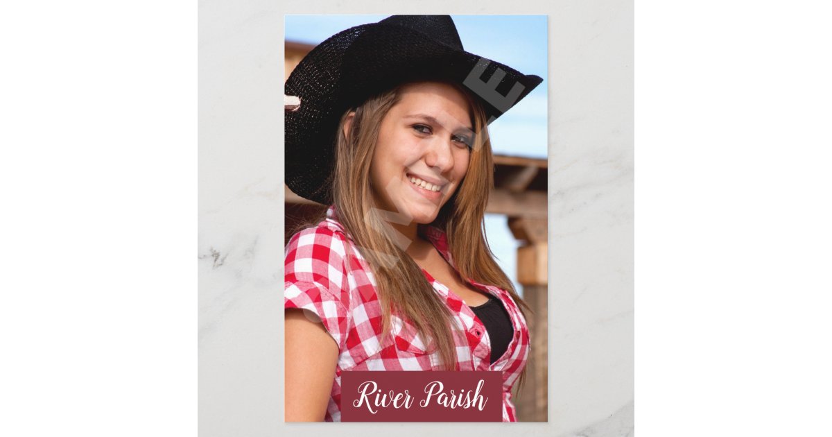 Comp Cards - Model Headshot Template Flyer | Zazzle