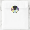 Compact disc sticker | Zazzle