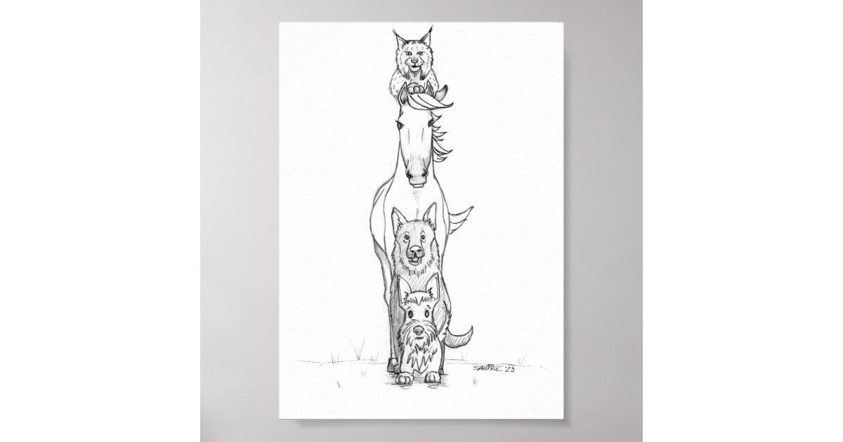 Companion Totem Poster | Zazzle
