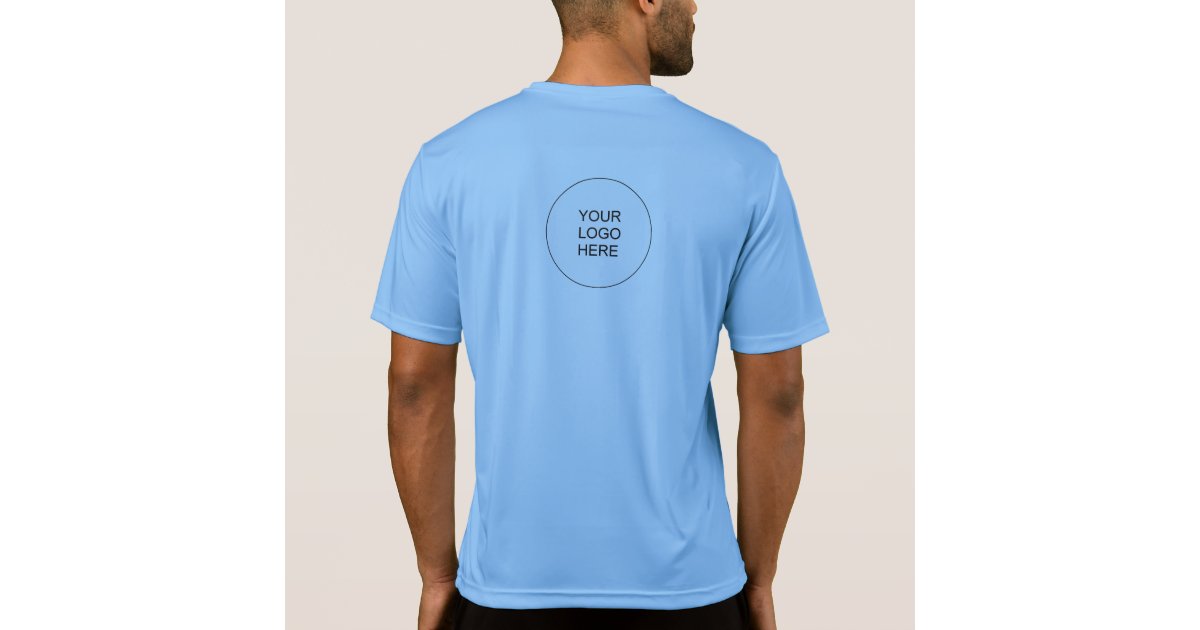 Company Business Logo Mens Double Sided Print T-Shirt | Zazzle