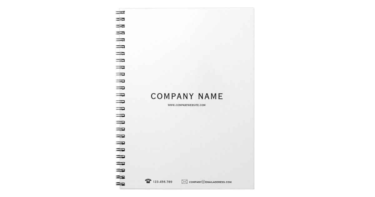 Company/Business Notebook | Zazzle