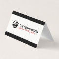 Company | Corporate Professional Business Man Business Card | Zazzle