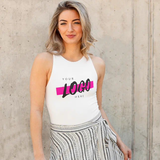 Company Employee Work Wear Custom Business Logo Tank Top | Zazzle