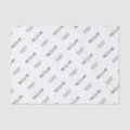 Company Logo Brand Slogan Personalized Business Tissue Paper | Zazzle
