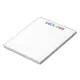 Company Logo Branded Business Notepad Template | Zazzle