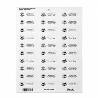 Company Logo Business Return Address Label | Zazzle