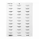 Company Name Phone Number Product Label Template | Zazzle