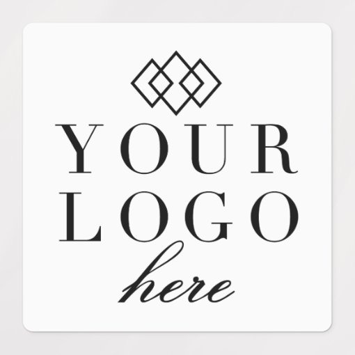 Company Promo Label | Your Logo Here Business | Zazzle