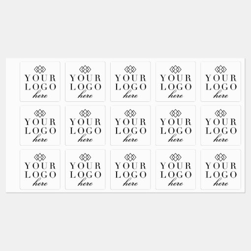 Company Promo Label | Your Logo Here Business | Zazzle