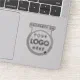 Company Property Logo | Business Asset Laptop Sticker | Zazzle