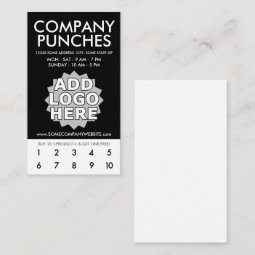 company punch card | Zazzle