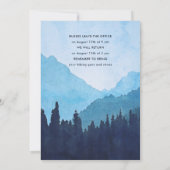 Company Team Retreat with Mountains Invitation | Zazzle