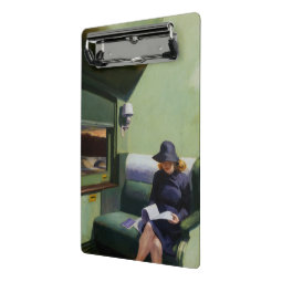 Compartment C, Car 293 by Edward Hopper Mini Clipboard | Zazzle