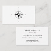 Compass Business Card | Zazzle