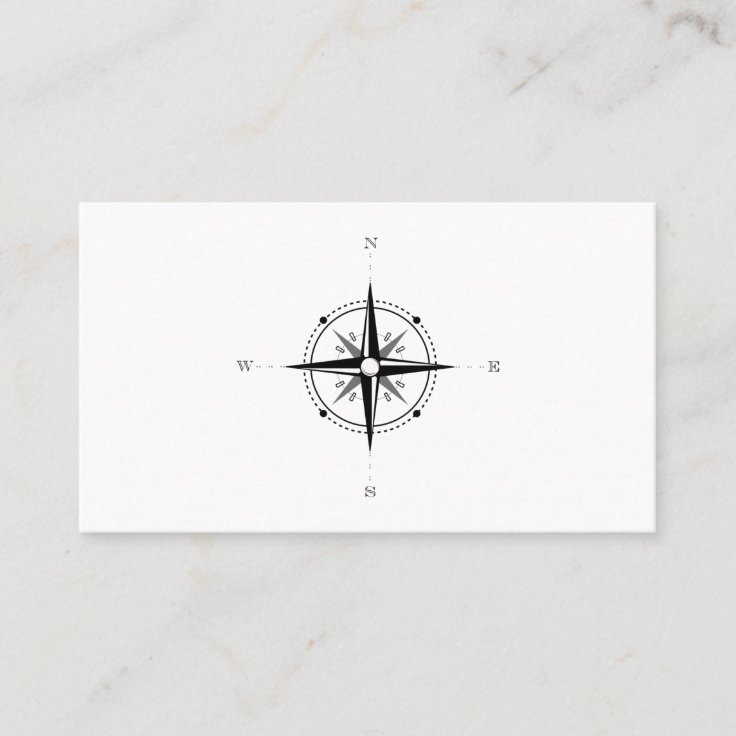 Compass Business Card | Zazzle