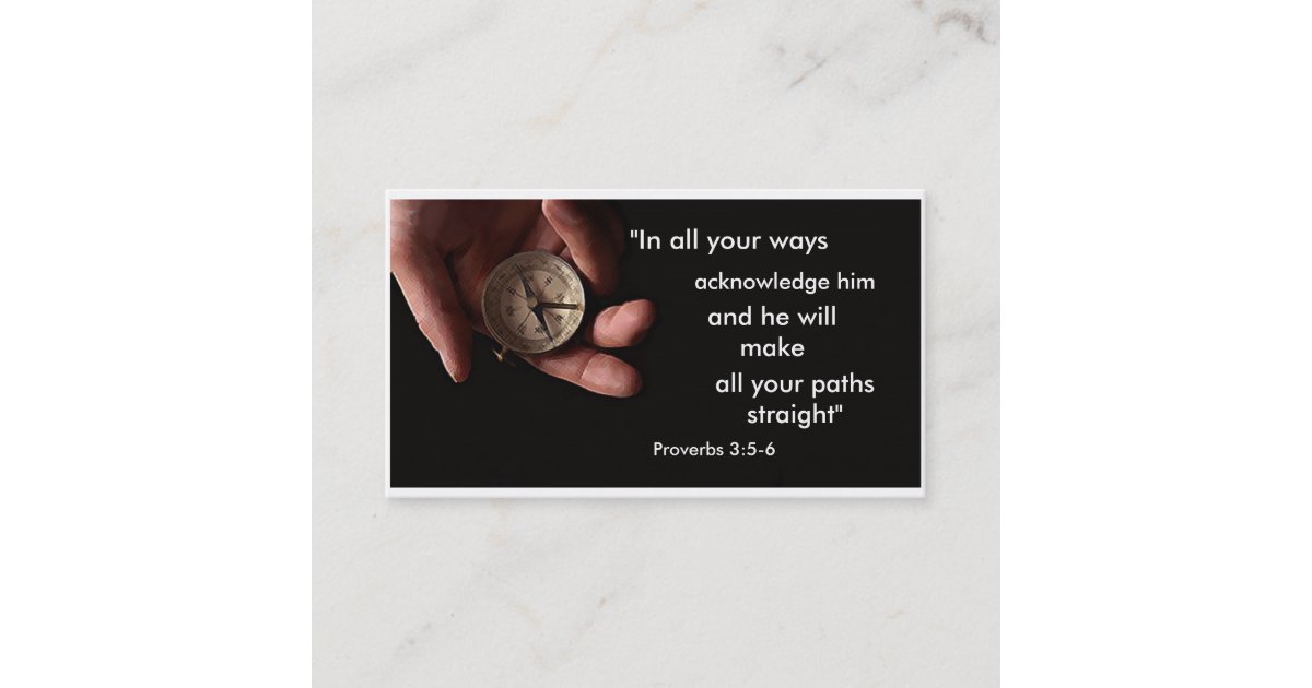 Compass Business Card | Zazzle