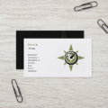 Compass Business Card Template | Zazzle