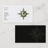 Compass Business Card Template | Zazzle