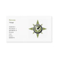 Compass Business Card Template | Zazzle