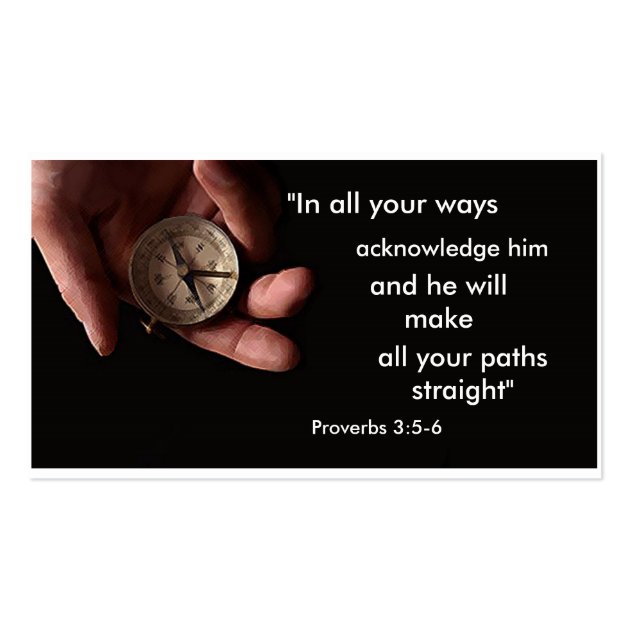 Compass Business Card Template