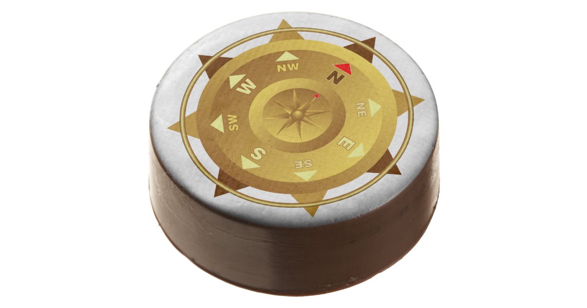 Compass Chocolate Dipped Oreo | Zazzle