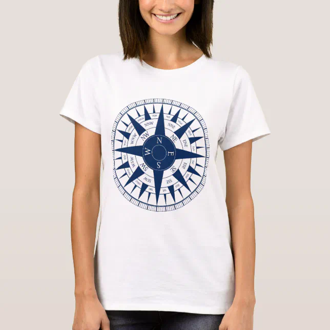 Compass Rose T-Shirt | Zazzle