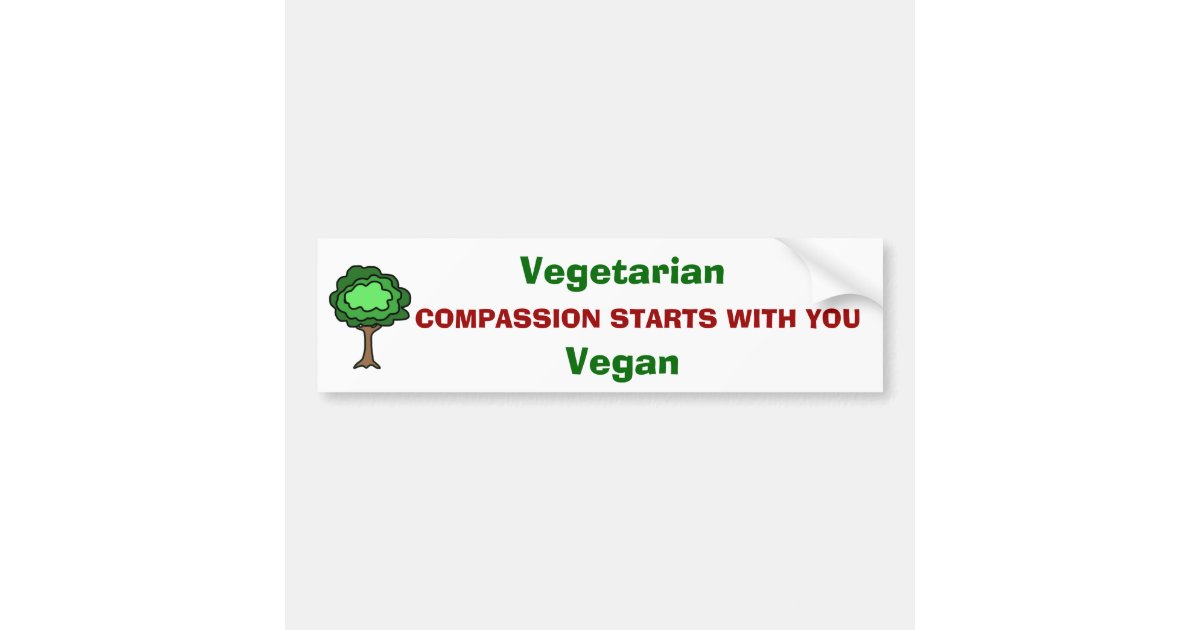 Compassion Bumper Sticker | Zazzle