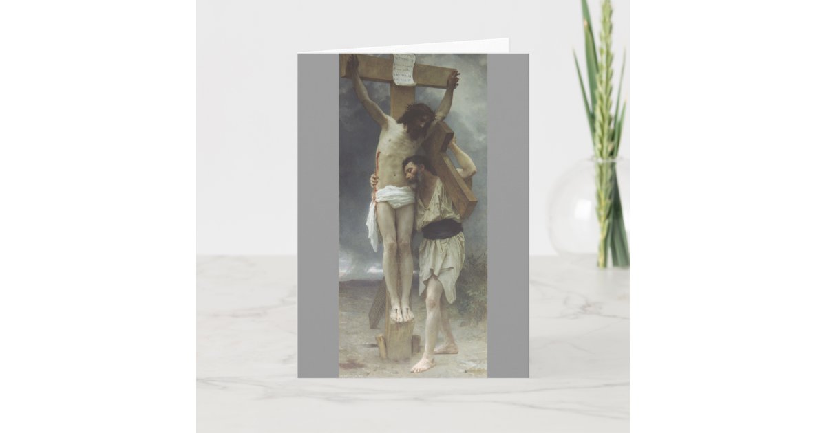 Compassion by William Bouguereau Card | Zazzle