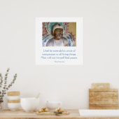 Compassion for Animals Buddha Poster | Zazzle