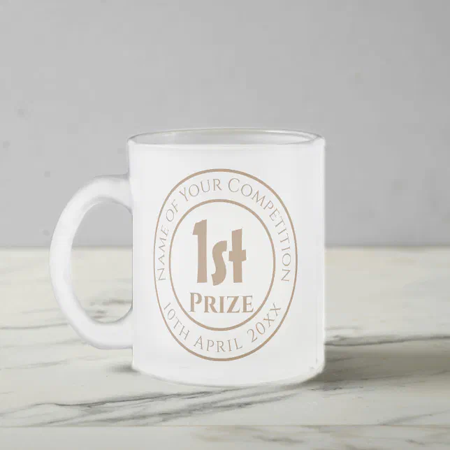 Competition 1st Prize Trophy Award Coffee Mug | Zazzle
