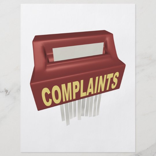 Complaint Box Flyer | Zazzle.com