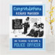 Completed Police Training Card | Zazzle