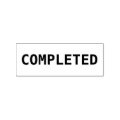 Completed Rubber Stamp | Zazzle