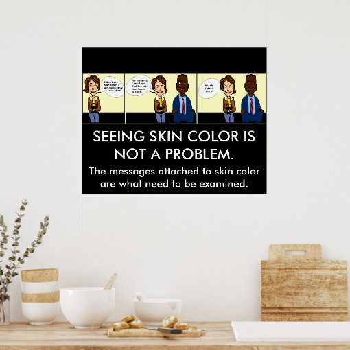 Completely Color Blind Poster | Zazzle