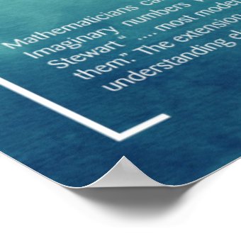 Complex Numbers - Math Poster | Zazzle