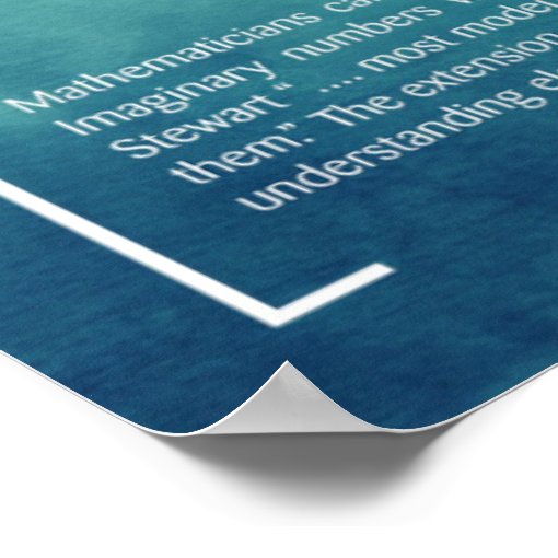 Complex Numbers - Math Poster | Zazzle