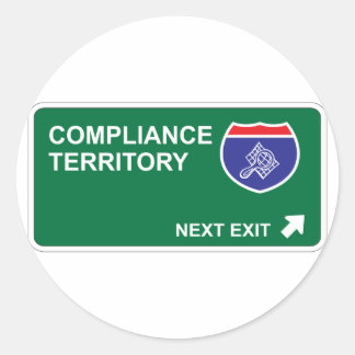 Compliance Stickers | Zazzle